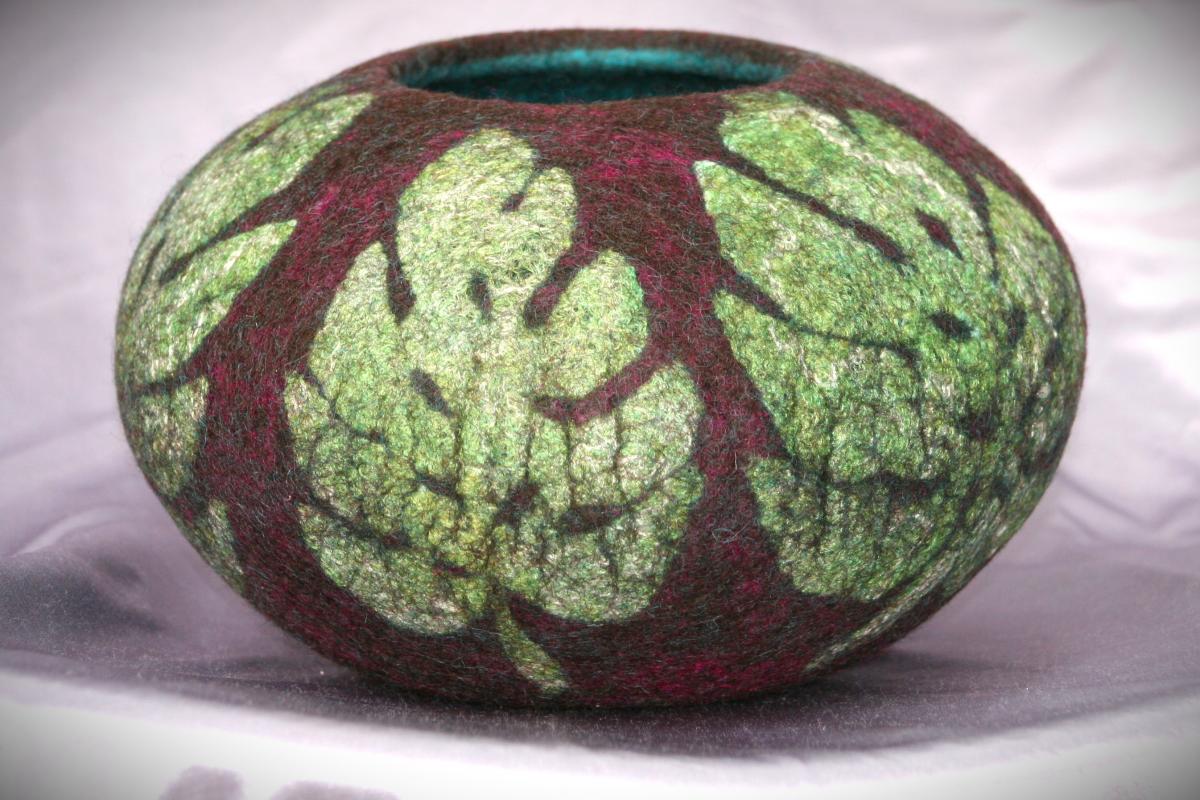 Felted Vessels and Bowls | Bohemian Wool